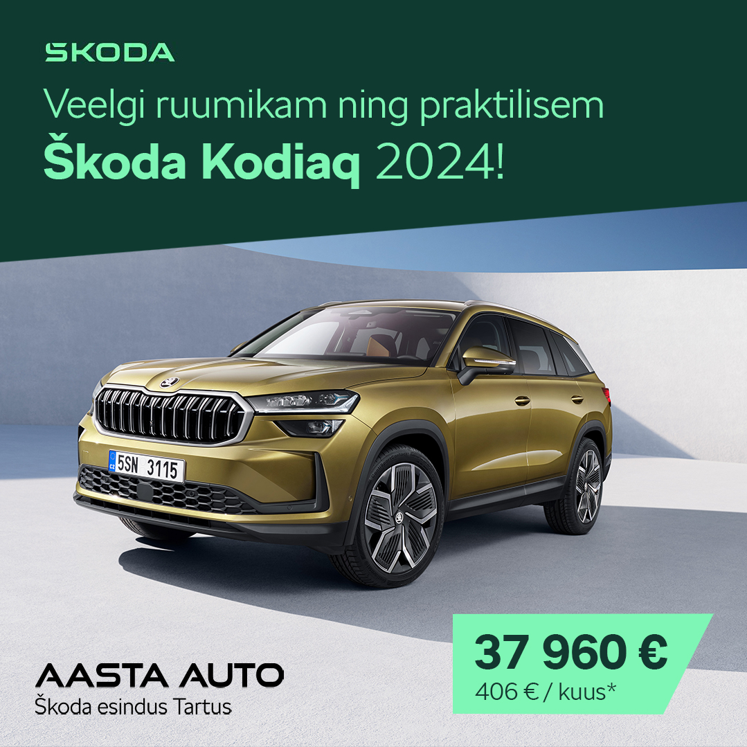 Avaleht - Škoda Tartu esindus - Aasta Auto