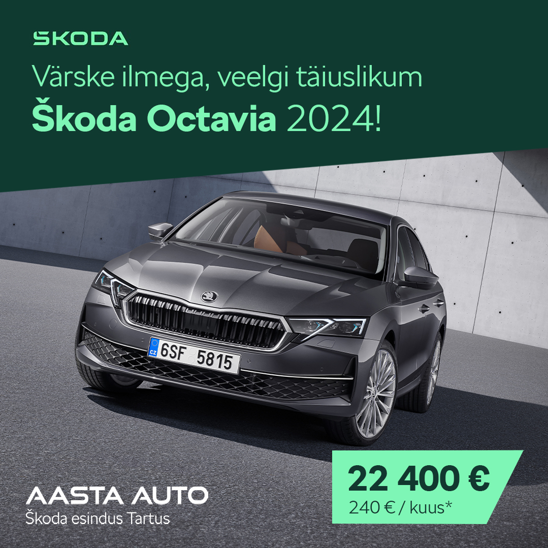 Avaleht 2024 - Škoda Tartu esindus - Aasta Auto